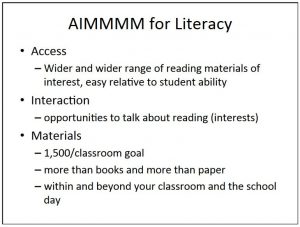 Self-selected reading | Literacy Instruction for Students with ...
